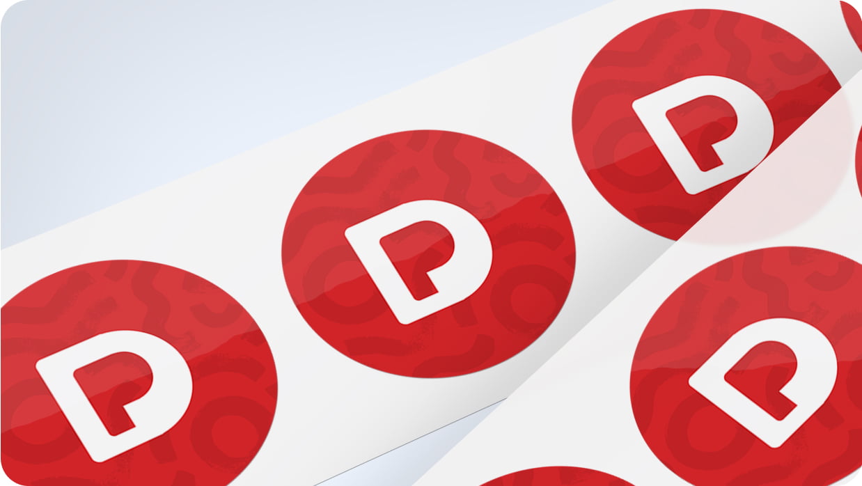 Impression Autocollant - Restez visible avec Printeed