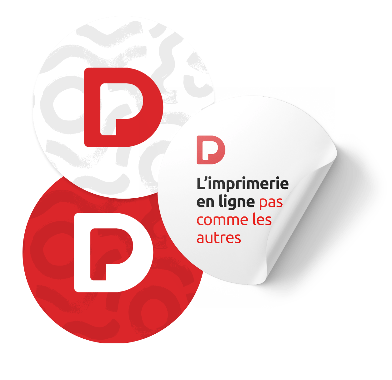 Impression Autocollant - Restez visible avec Printeed